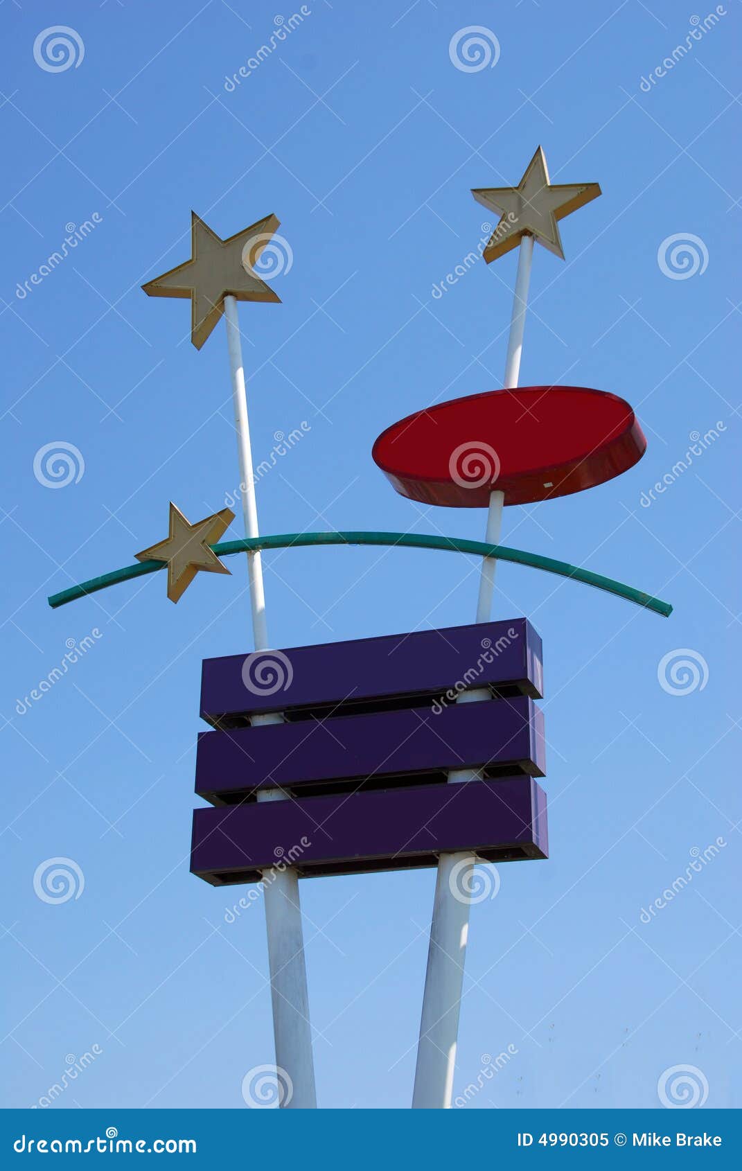 Generic Sign for Your Design Stock Image - Image of announcement ...