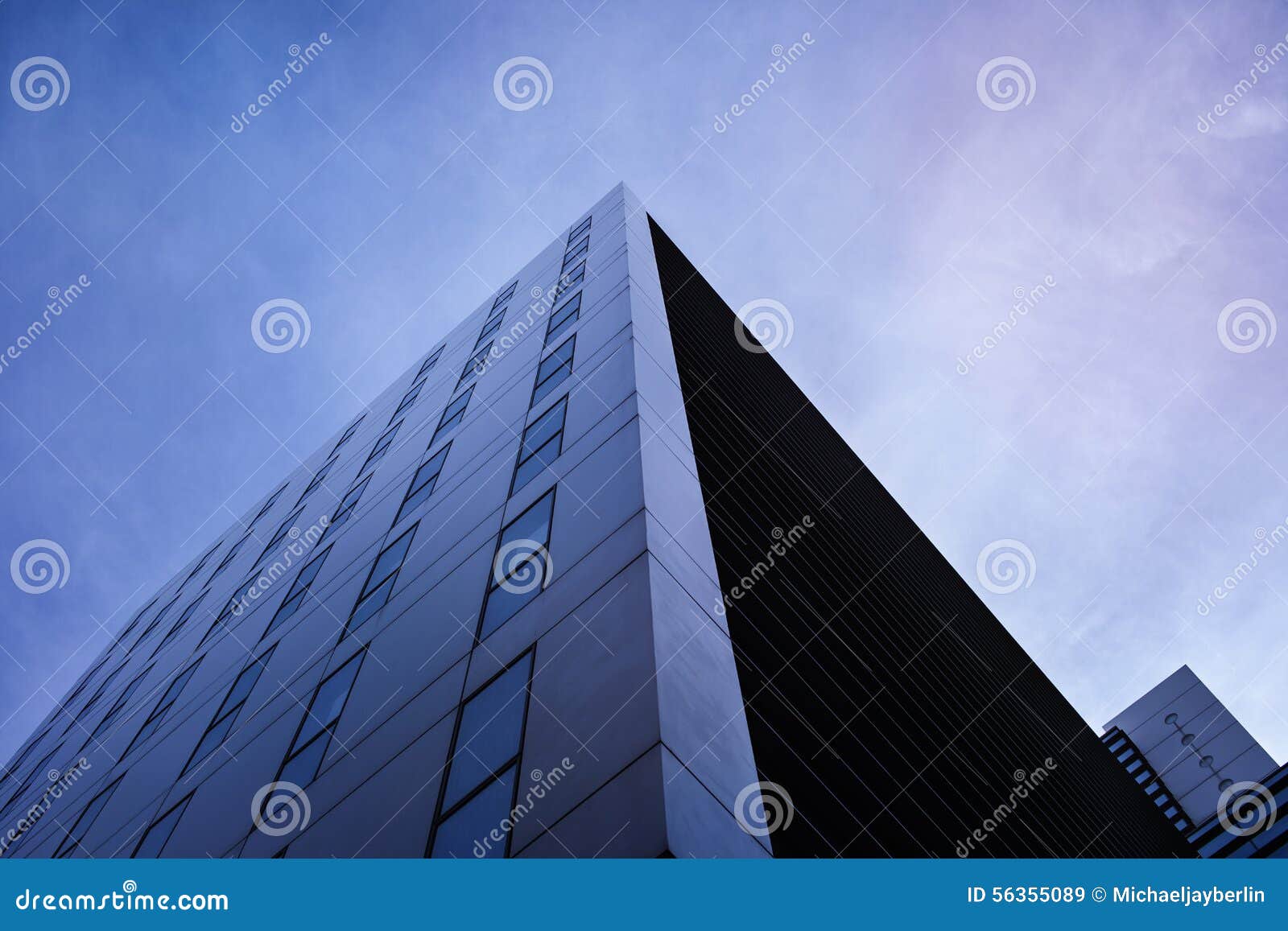 Generic Skyscraper from Below Stock Image - Image of architecture ...