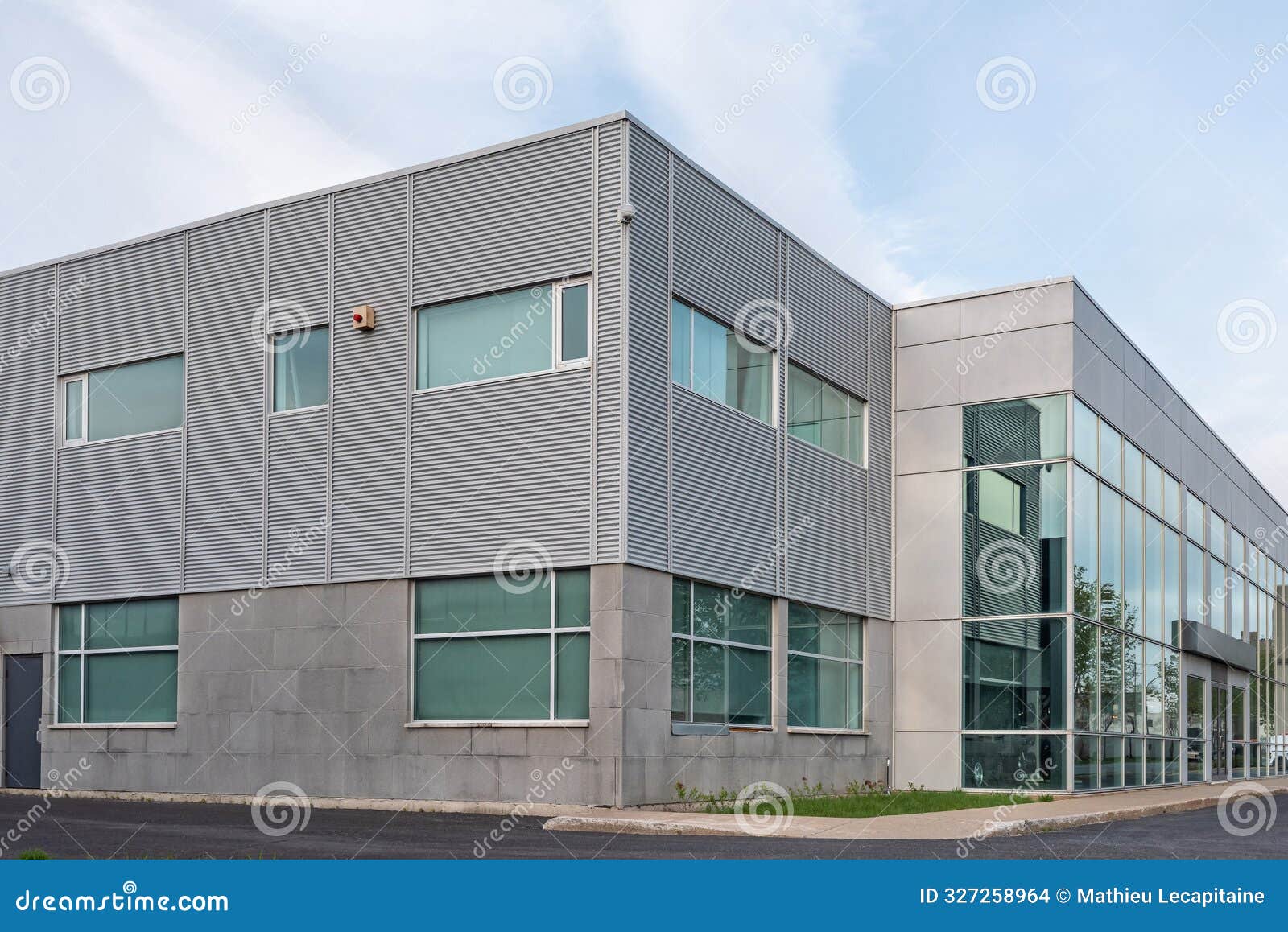 Generic Small Business Building Exterior Stock Photo - Image of empty ...