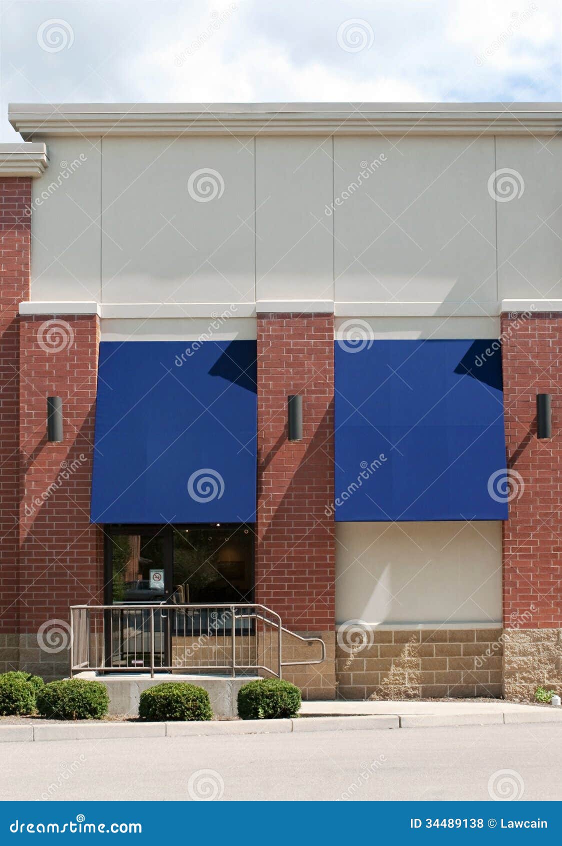 Generic Store Front stock photo. Image of building, lighting - 34489138