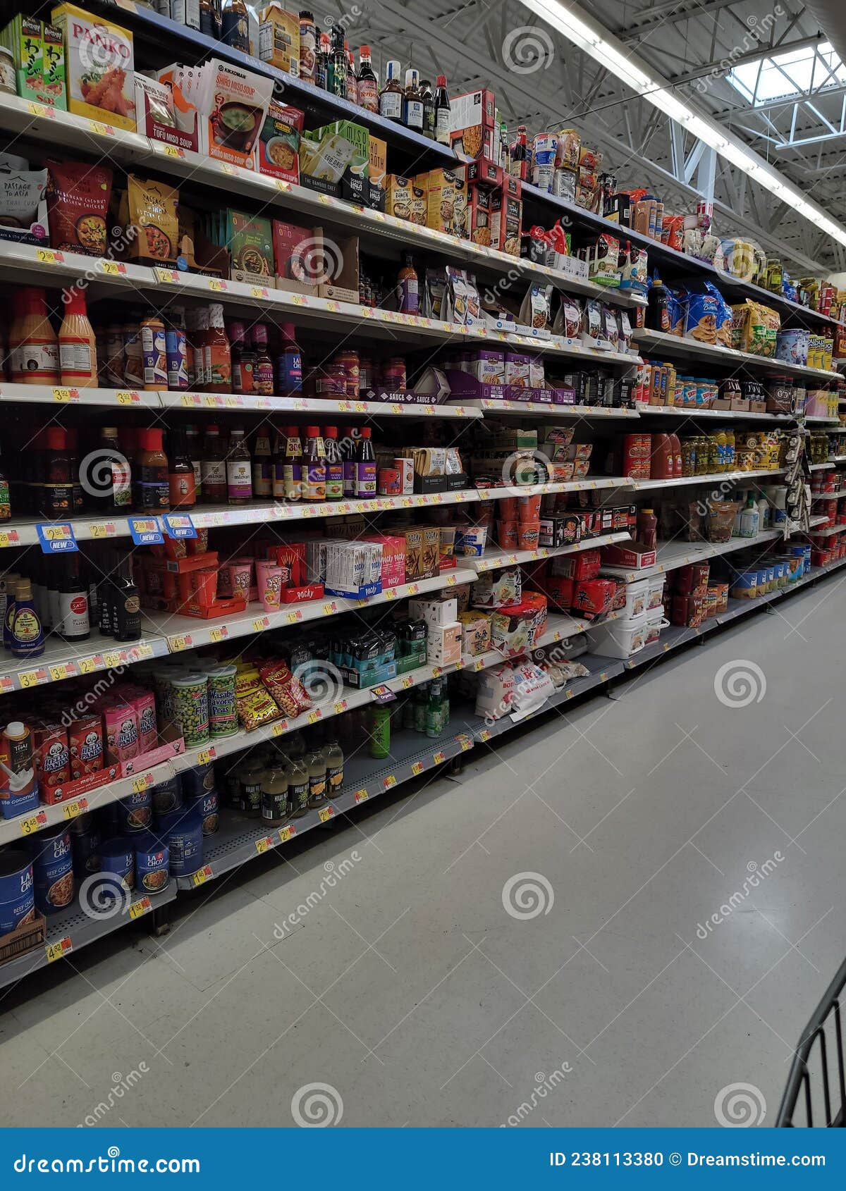 Generic Store shelves editorial image. Image of bazaar - 238113380