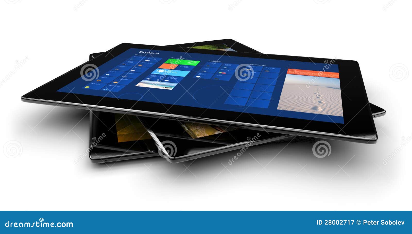 Generic tablets stock illustration. Illustration of tablet - 28002717