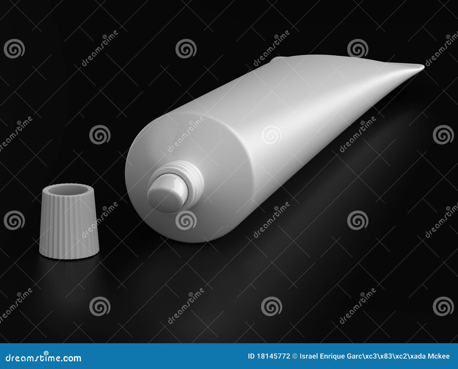 Generic toothpaste stock illustration. Illustration of squeeze - 18145772