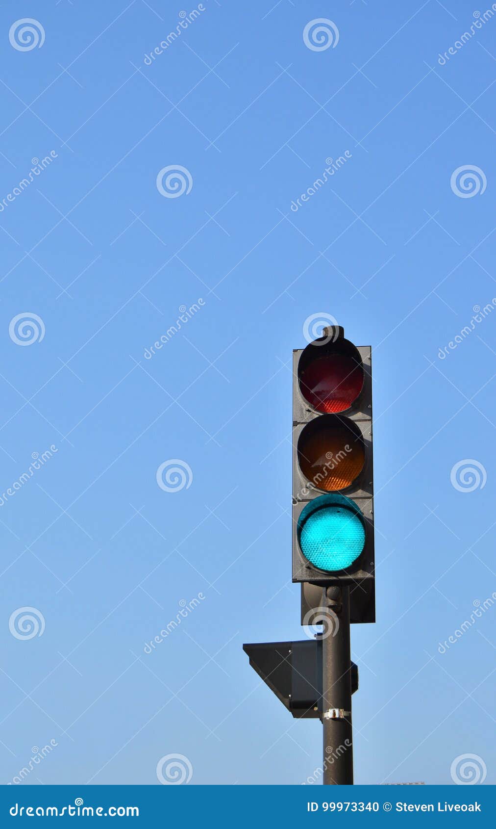Generic Traffic light stock photo. Image of communication - 99973340