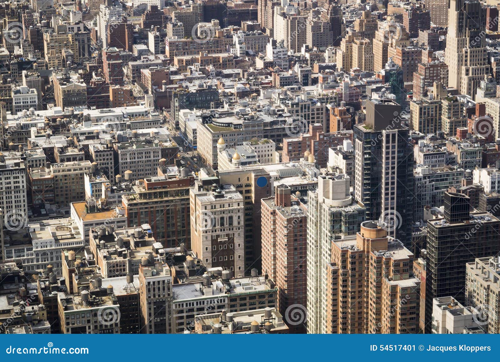 Generic View of New York City Stock Image - Image of york, background ...