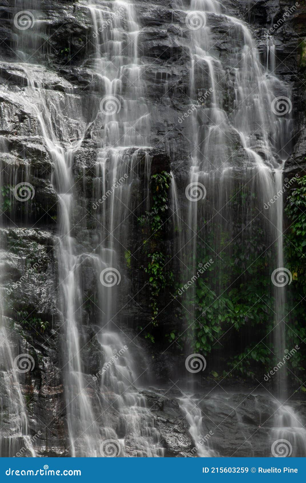 Generic waterfalls flowing stock image. Image of travel - 215603259