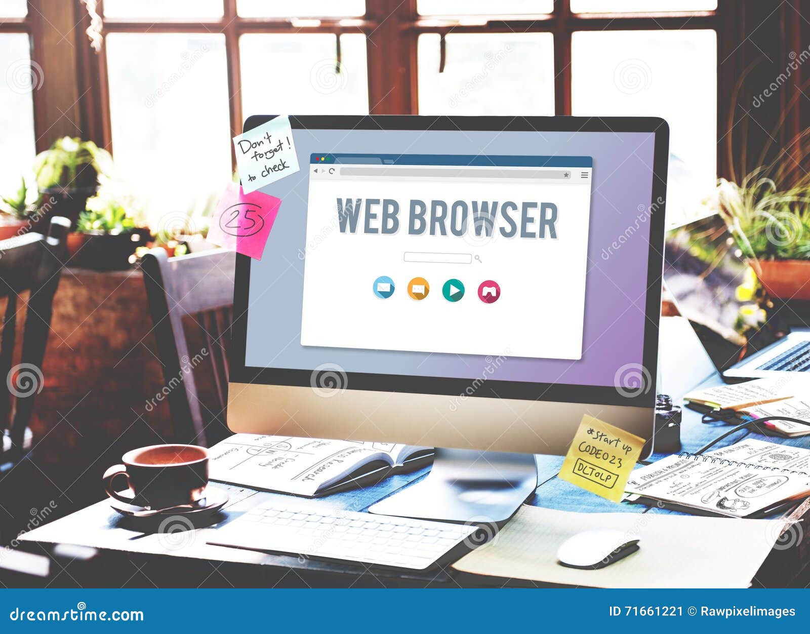 Generic Web Browser Online Page Concept Stock Image - Image of shop ...