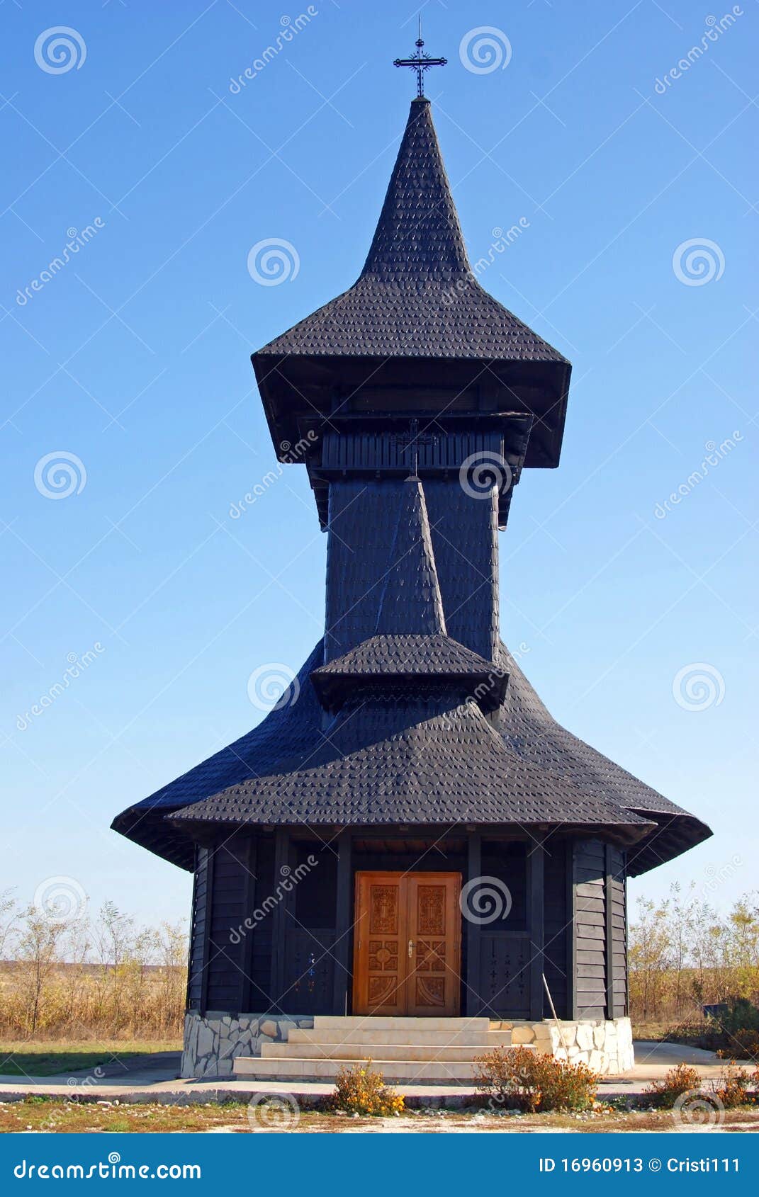 Generic Wooden Orthodox Church Stock Image - Image of towerbell, jesus ...