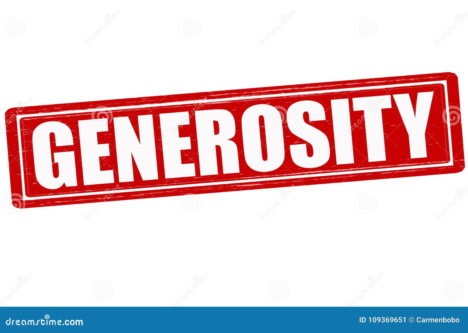 Generosidad stock de ilustración. Ilustración de caucho - 109369651
