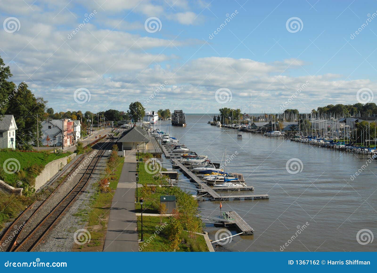 Genesee River stock photo. Image of port, rail, railroad - 1367162
