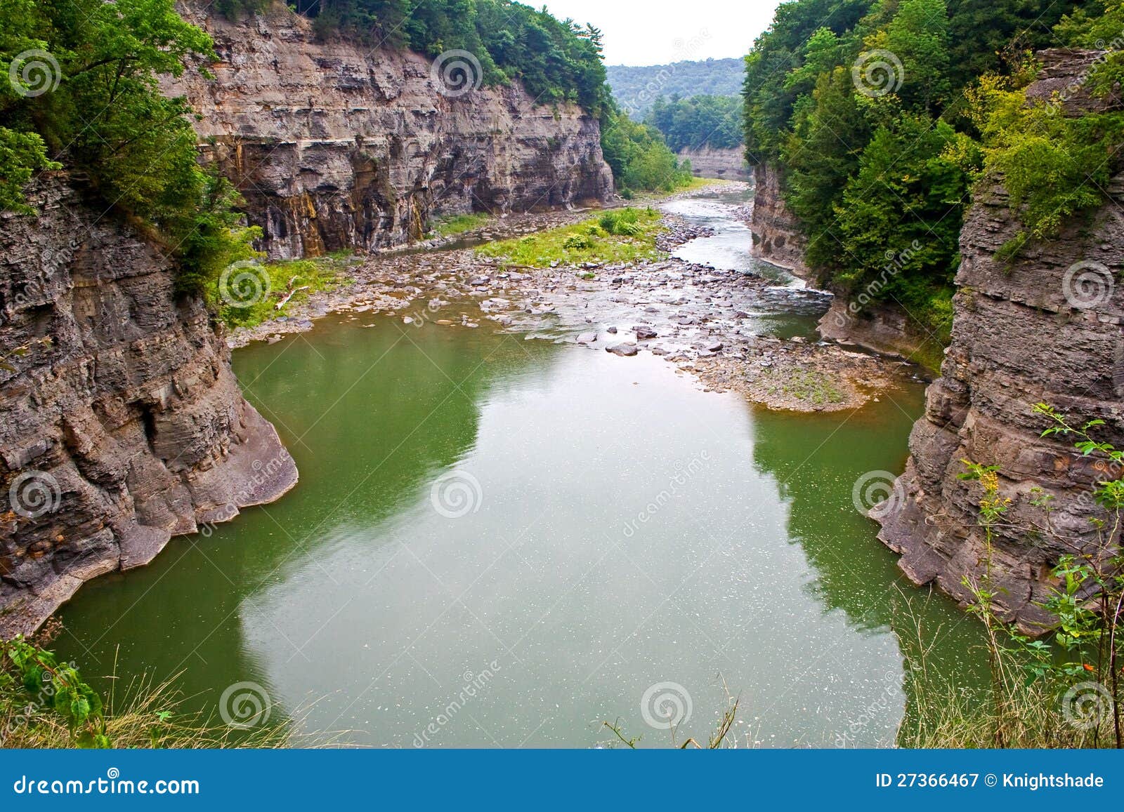Genesee River stock image. Image of water, york, nature - 27366467