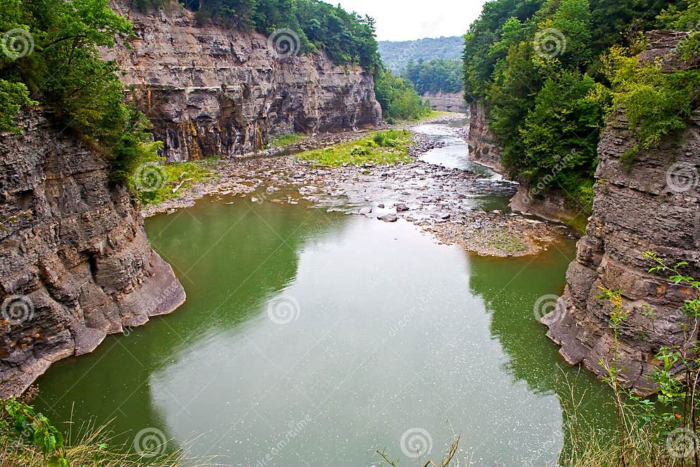 Genesee River stock image. Image of water, york, nature - 27366467