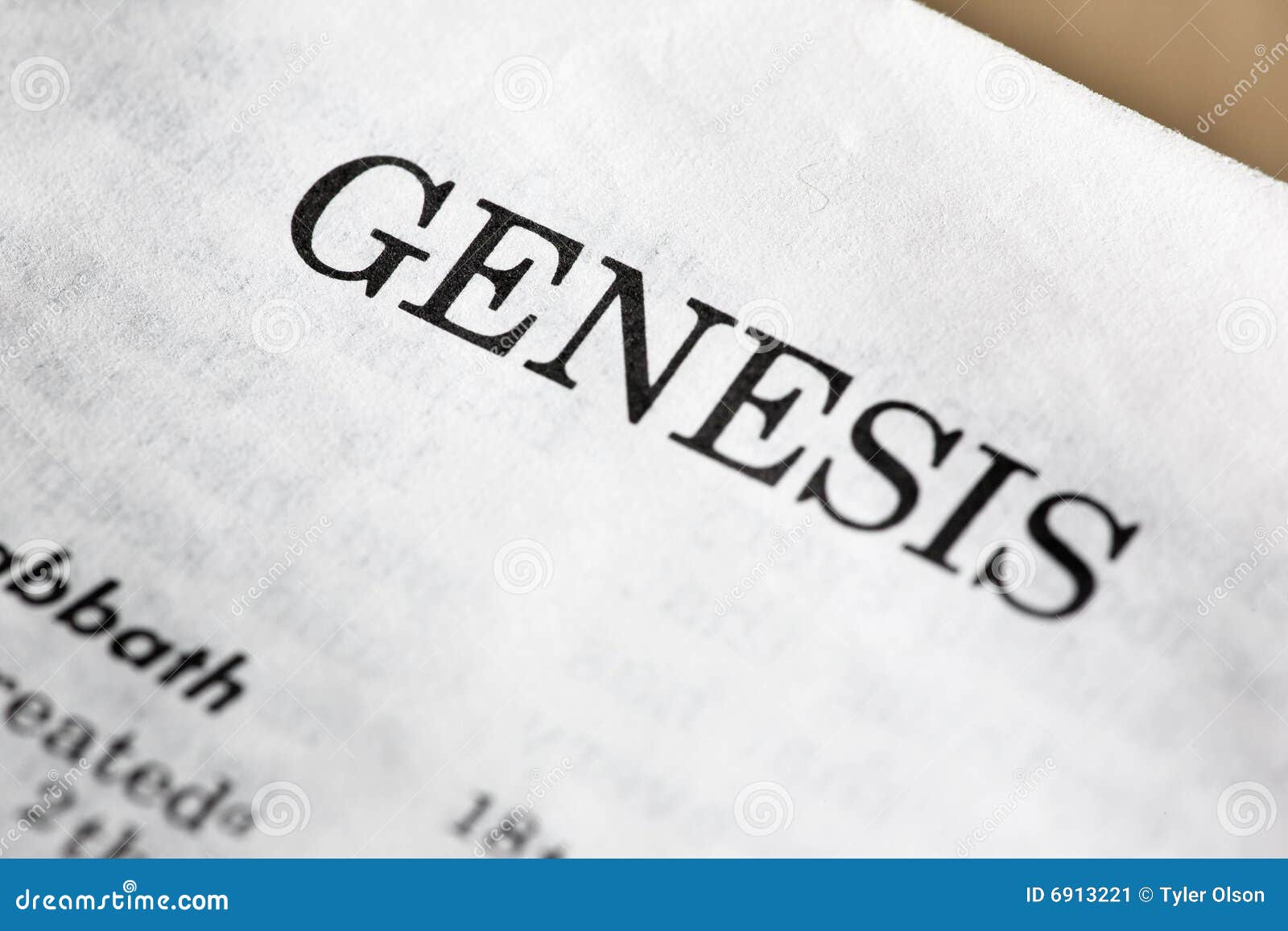 Genesis stock image. Image of bible, catholic, script - 6913221