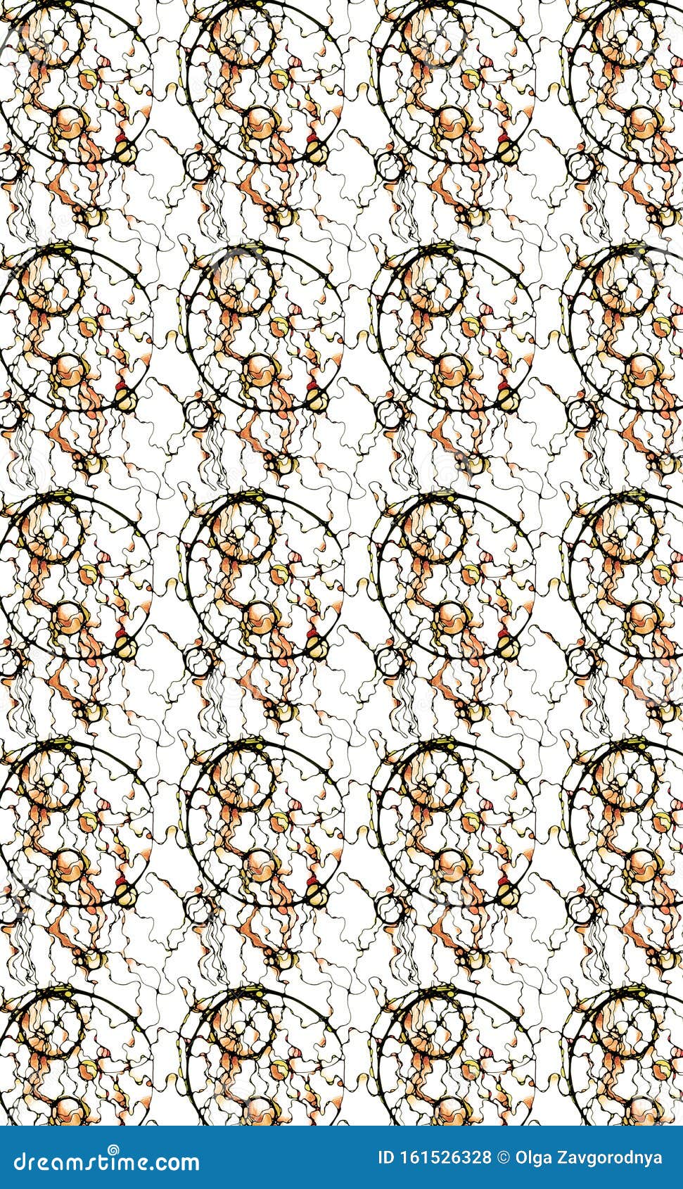 Genesis abstract pattern stock illustration. Illustration of fractal ...