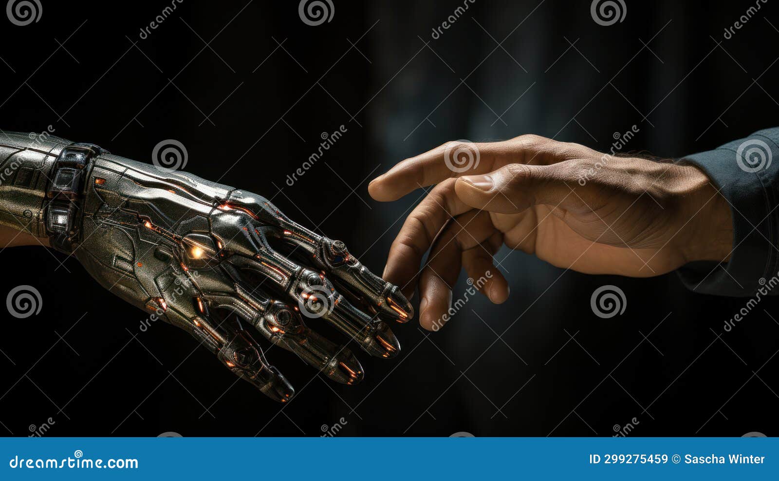 Genesis of the Future: a Modern Creation Stock Image - Image of design ...