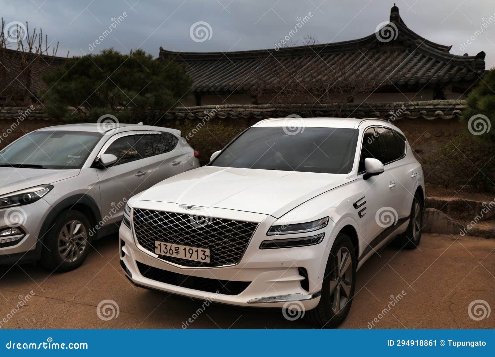 Genesis GV80 Executive Luxury SUV Editorial Photo - Image of ...