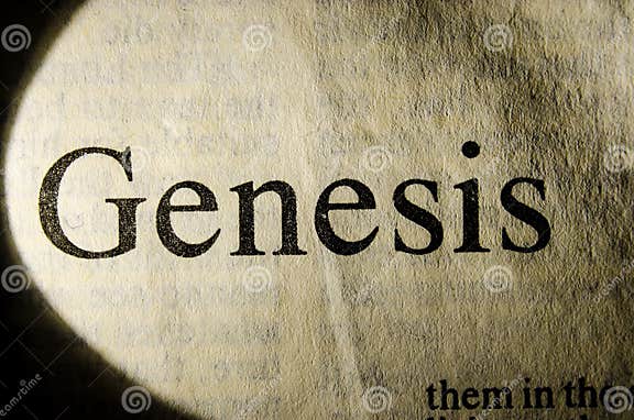 Genesis text header stock image. Image of christianity - 32933335