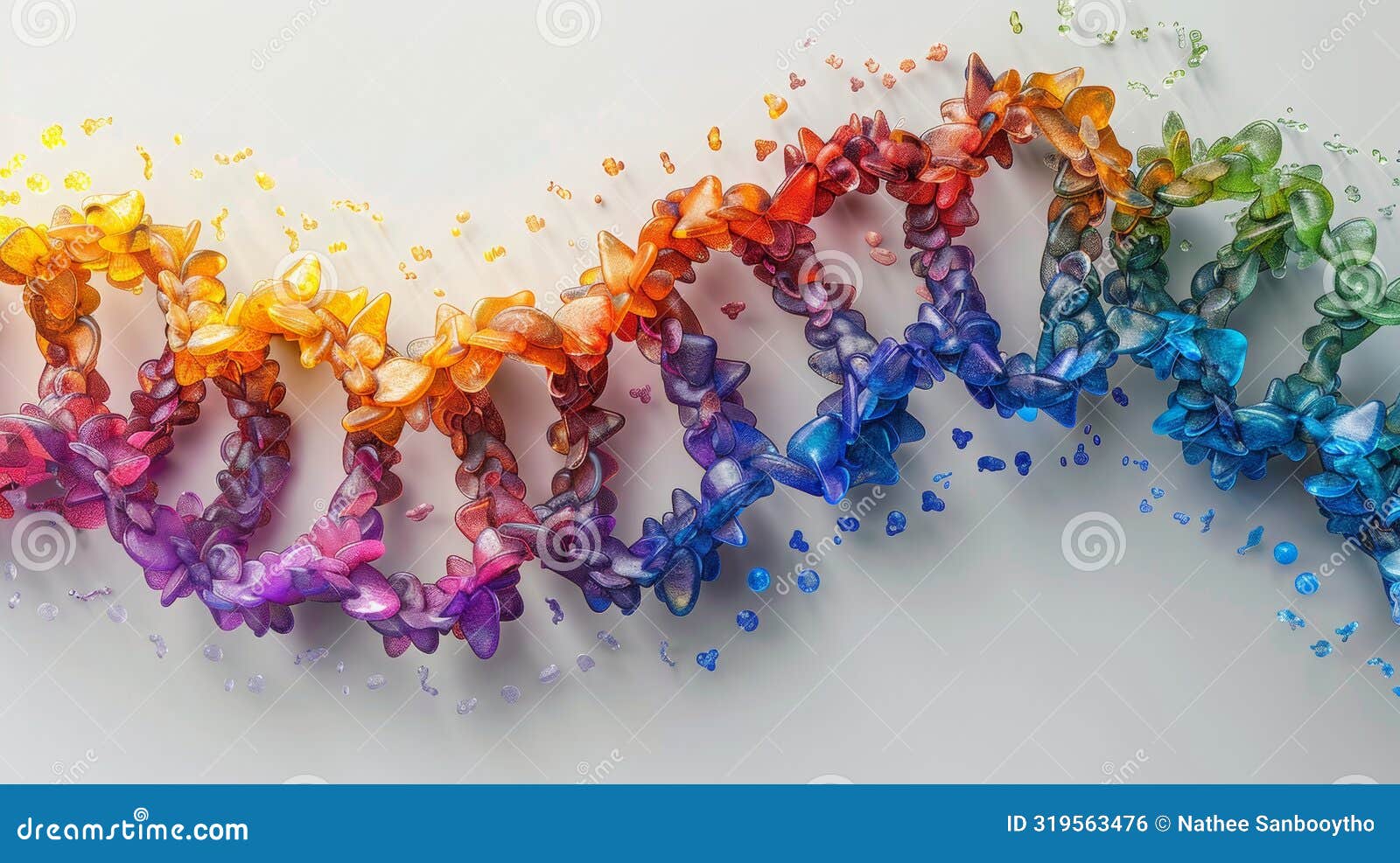 Genetic code stock illustration. Illustration of helix - 319563476