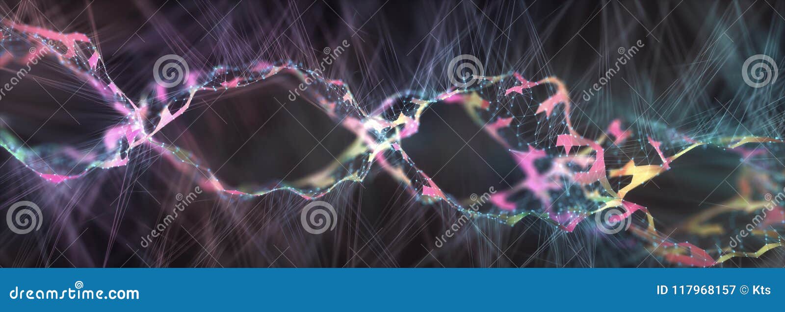 Genetic Code Abstract Concept Stock Illustration - Illustration of ...