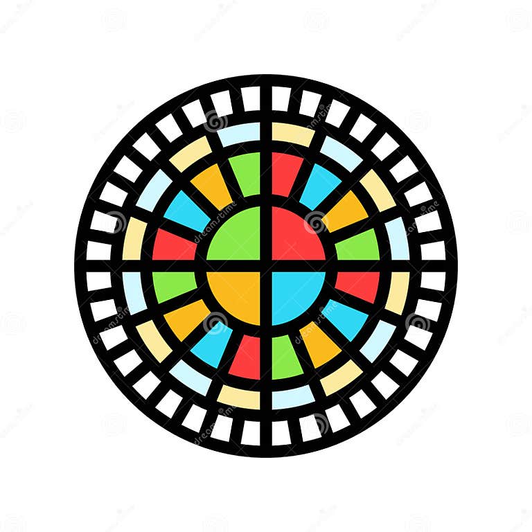 Genetic Code Genetic Engineering Color Icon Vector Illustration Stock ...