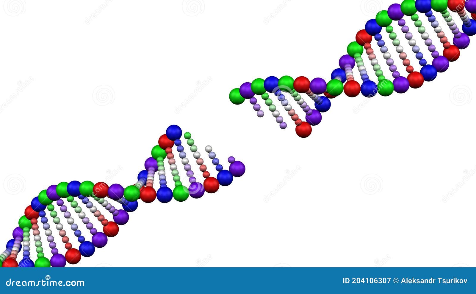 Genetic Disease Treatment Flat Medical Poster Vector Illustration ...