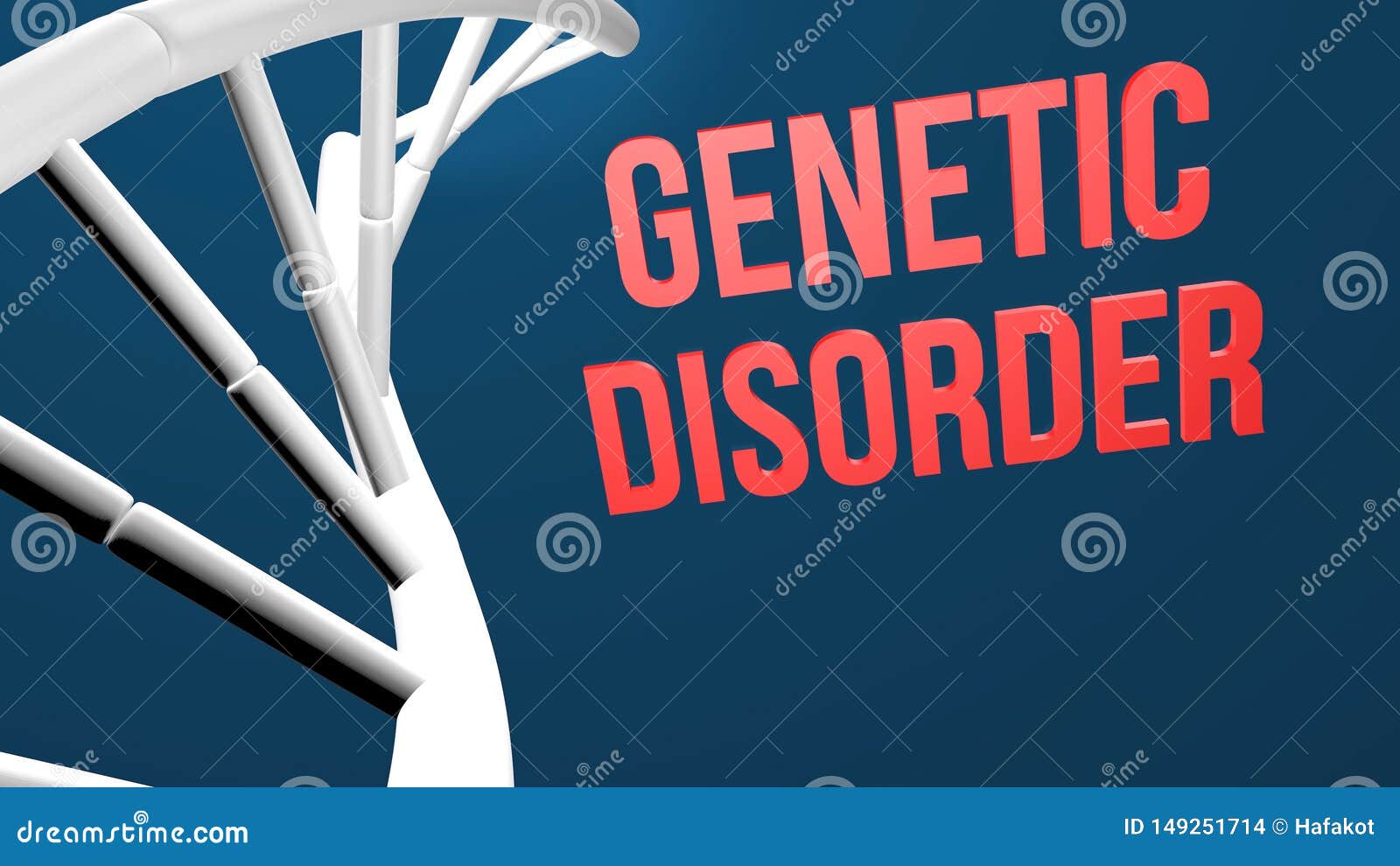 GENETIC DISORDER concept stock illustration. Illustration of genetic ...