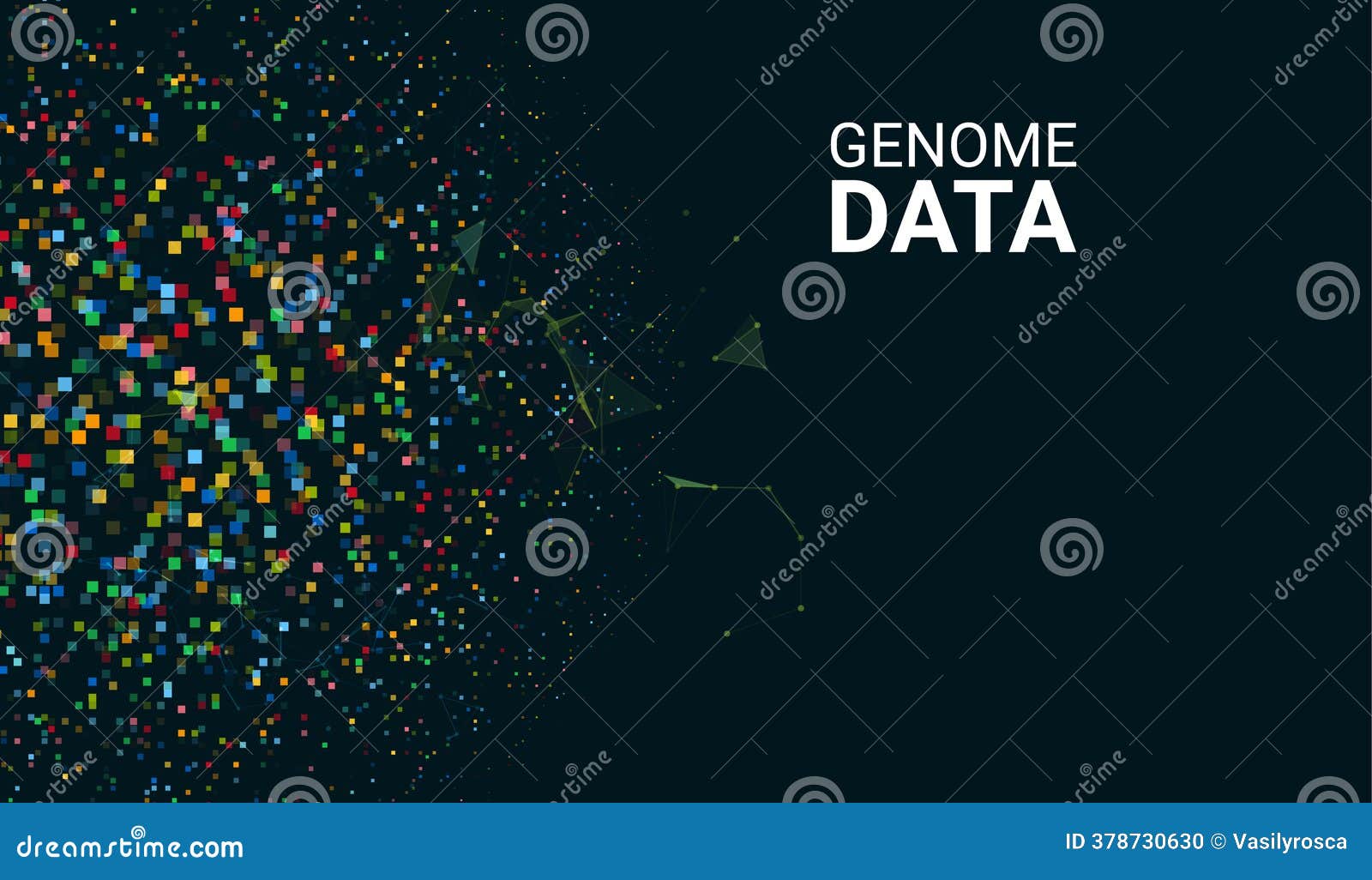 Chart Of Genetic Code. RNA Codons To Protein Synthesis. Cartoon Vector ...