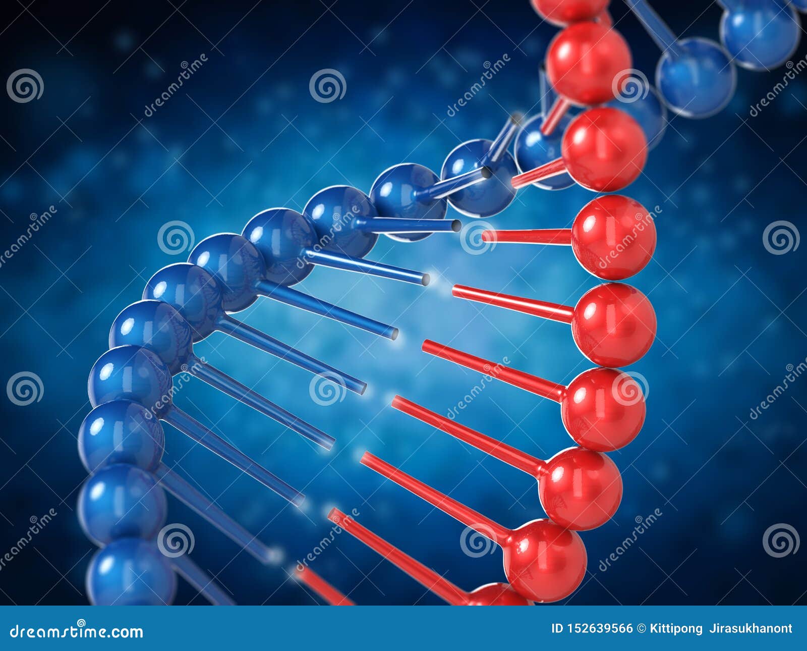 Genetic Engineeering Concept Stock Illustration - Illustration of gene ...