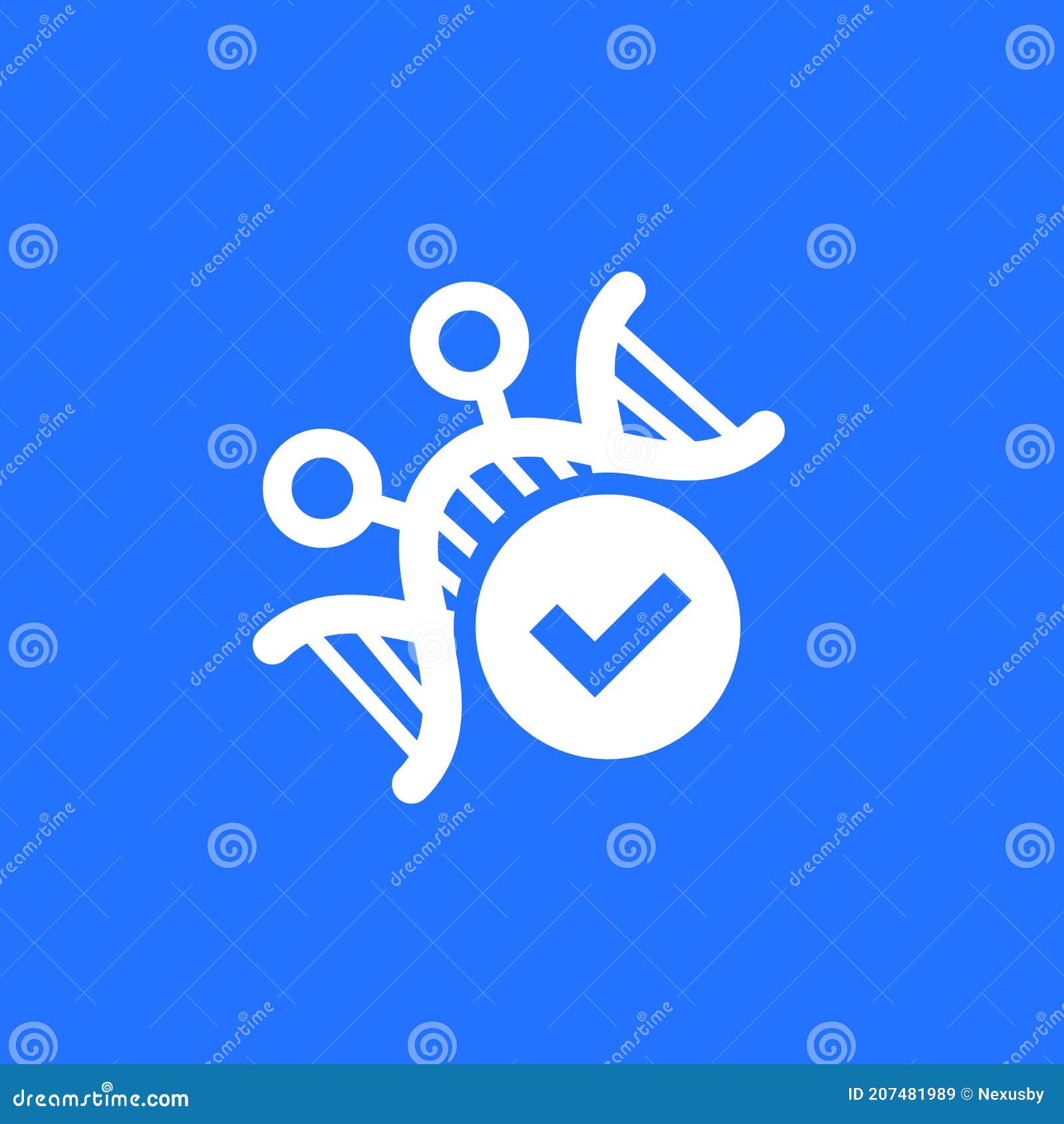 Genetic Engineering, Dna Modification Icon Stock Vector - Illustration ...