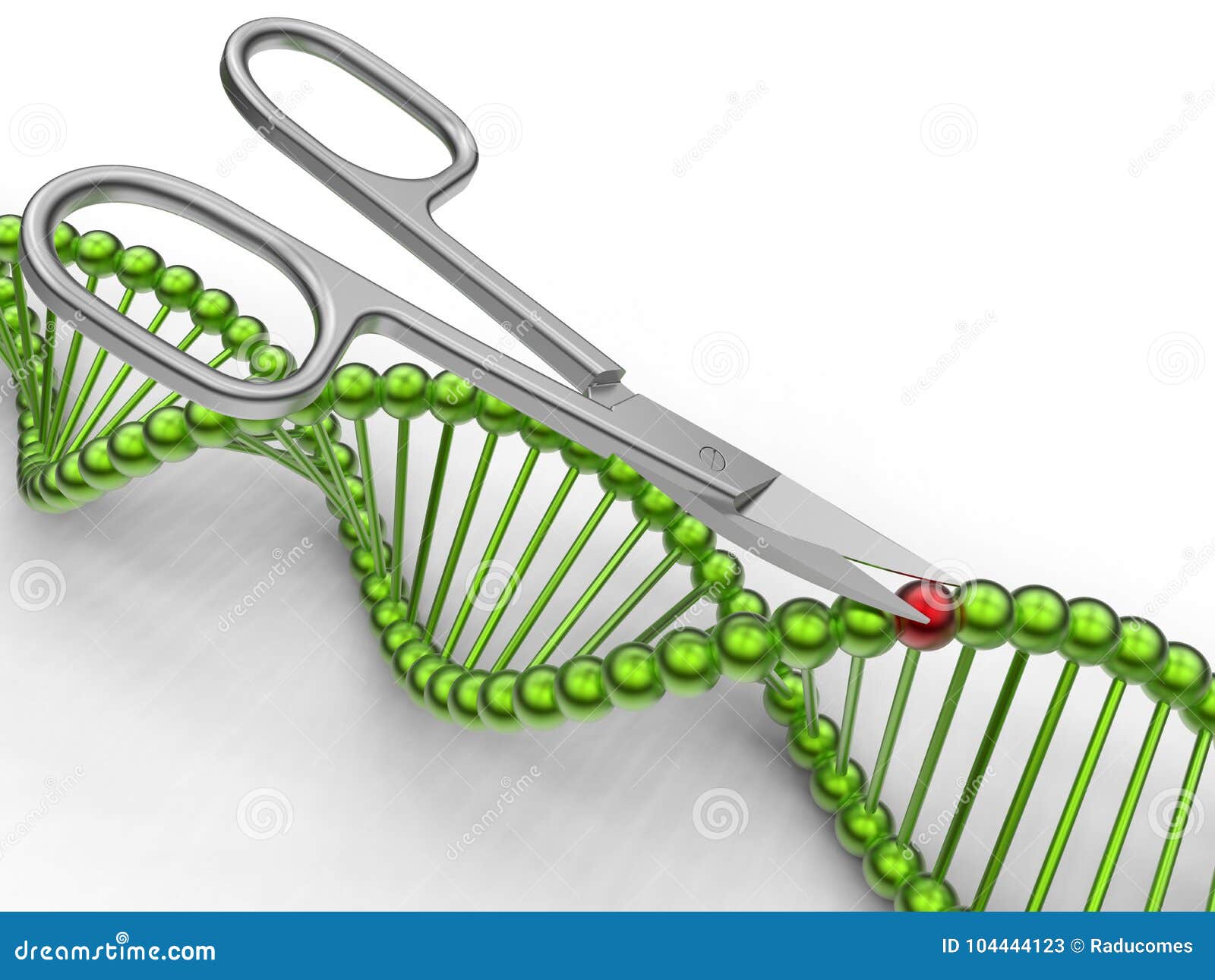 Genetic Engineering and Gene Manipulation Concept Stock Illustration ...