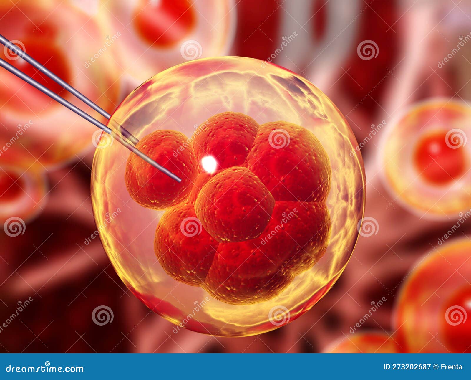 Genetic Engineering, GMO and Gene Manipulation Concept. Hi Tech ...