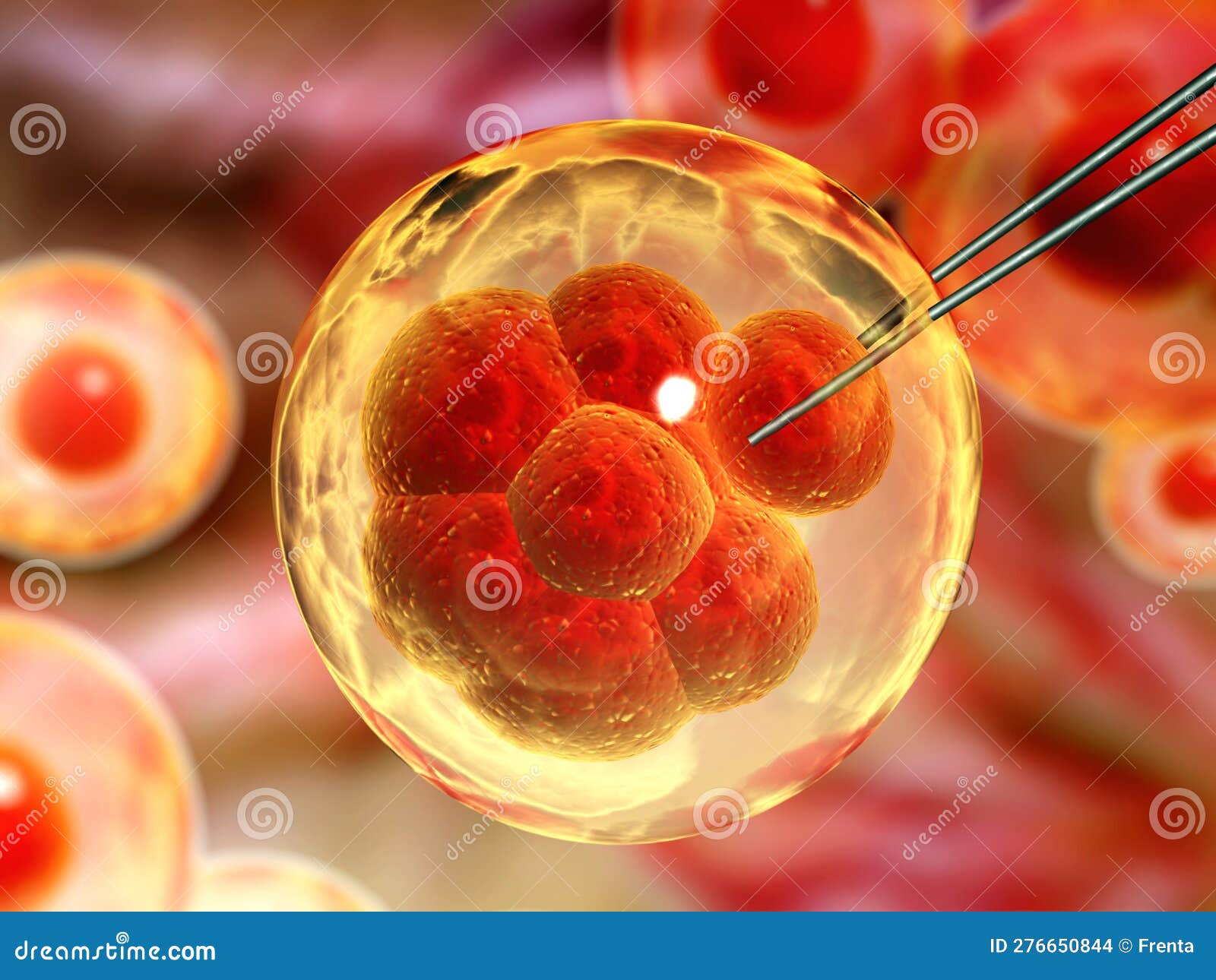 Genetic Engineering, GMO and Gene Manipulation Concept. Hi Tech ...