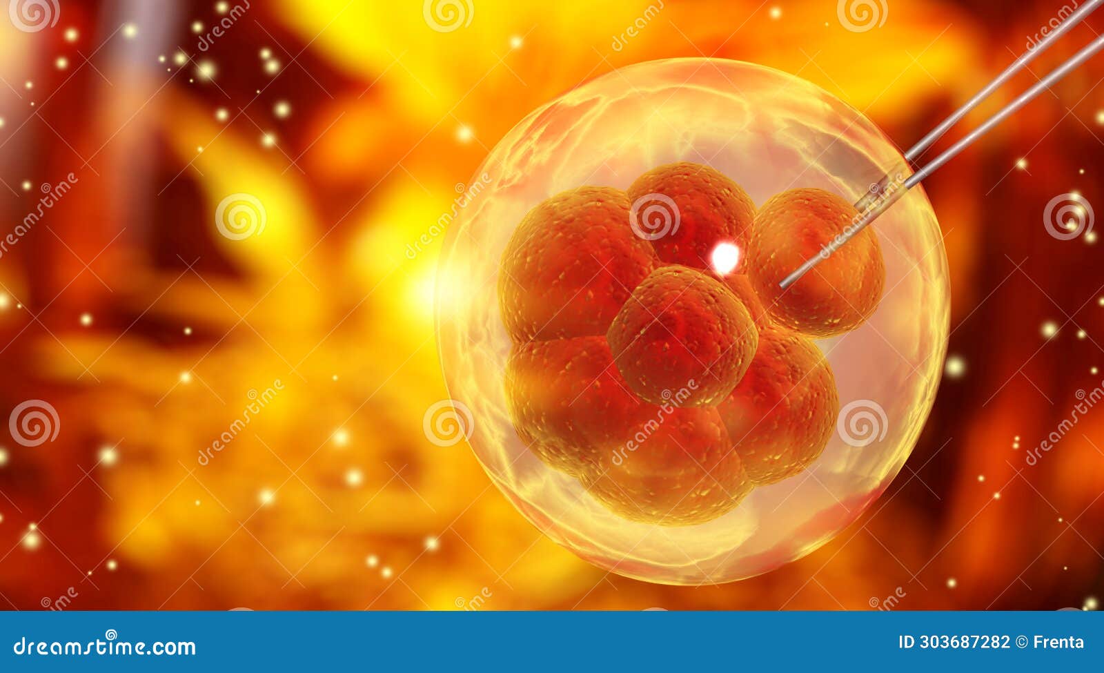 Genetic Engineering, GMO and Gene Manipulation Concept. Hi Tech ...