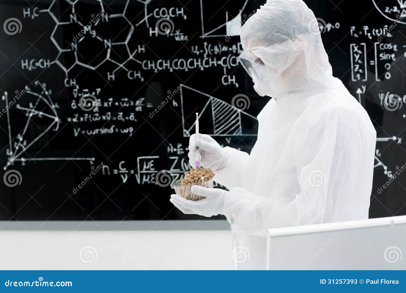 Genetic Engineering Techniques Stock Image - Image of blackboard ...
