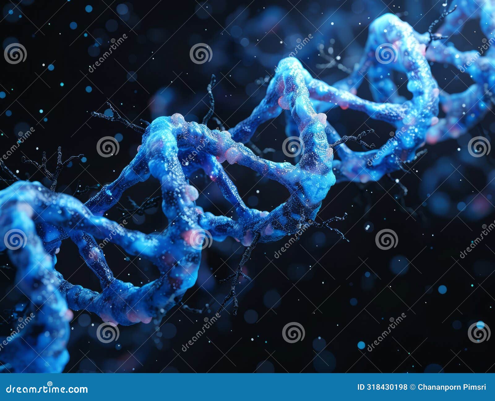 Genetic Manipulation and DNA Modification Concept Stock Illustration ...