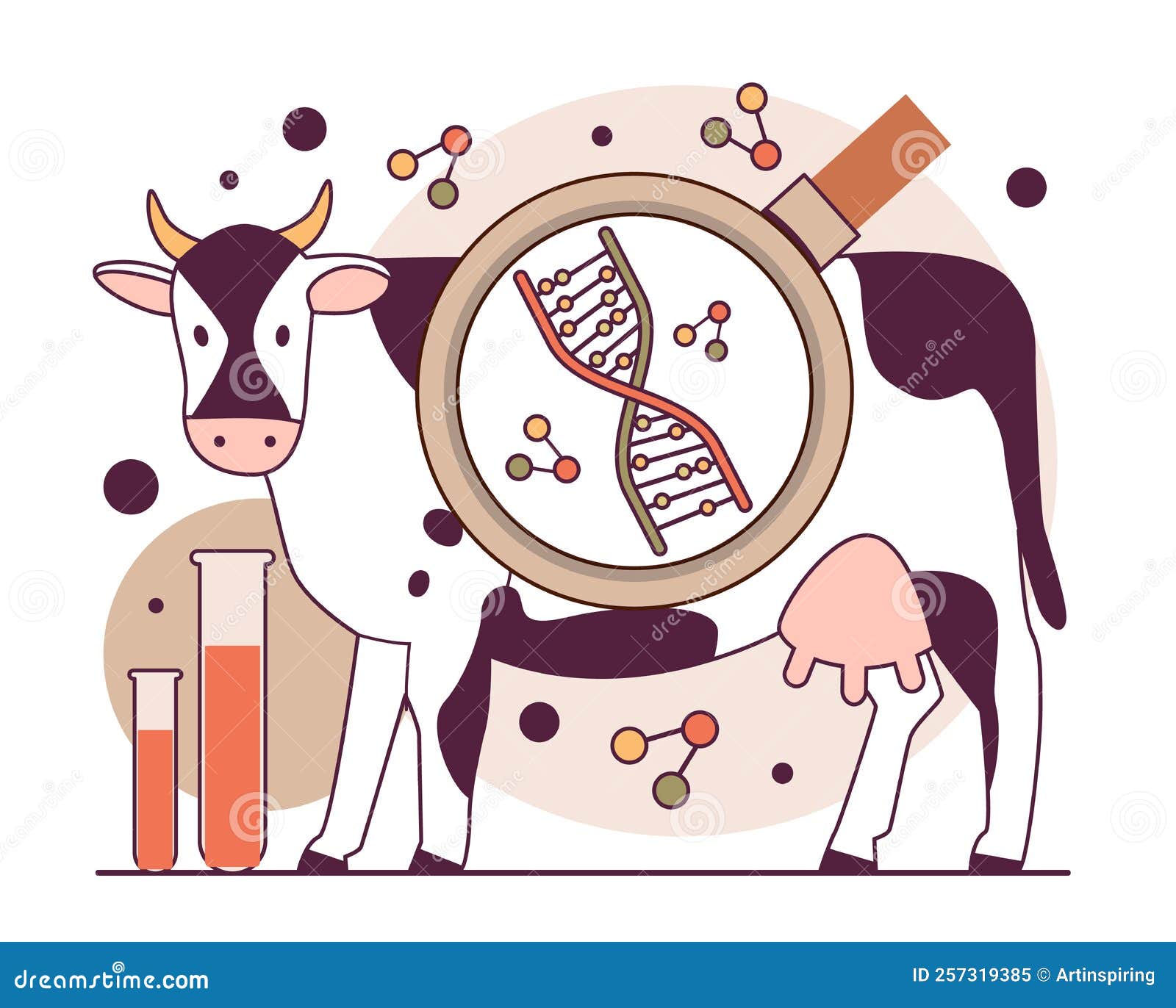 Genetic Modificated Organism or GMO. Biotechnology, Food Improvement ...