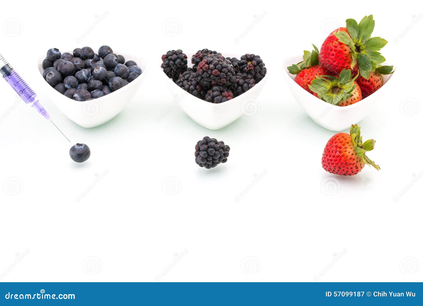 Genetic Modification, Blueberry, Blackberry, Strawberry, Fruit, Stock ...