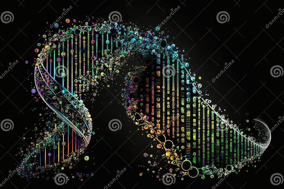 Genetic Programming Algorithm, Generating Solutions To Complex Problem Stock Illustration ...