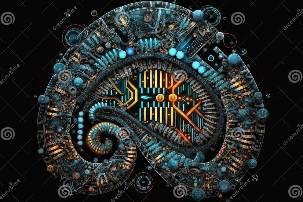 Genetic Programming System, Creating Unique Solutions To Complex Problems Stock Illustration ...