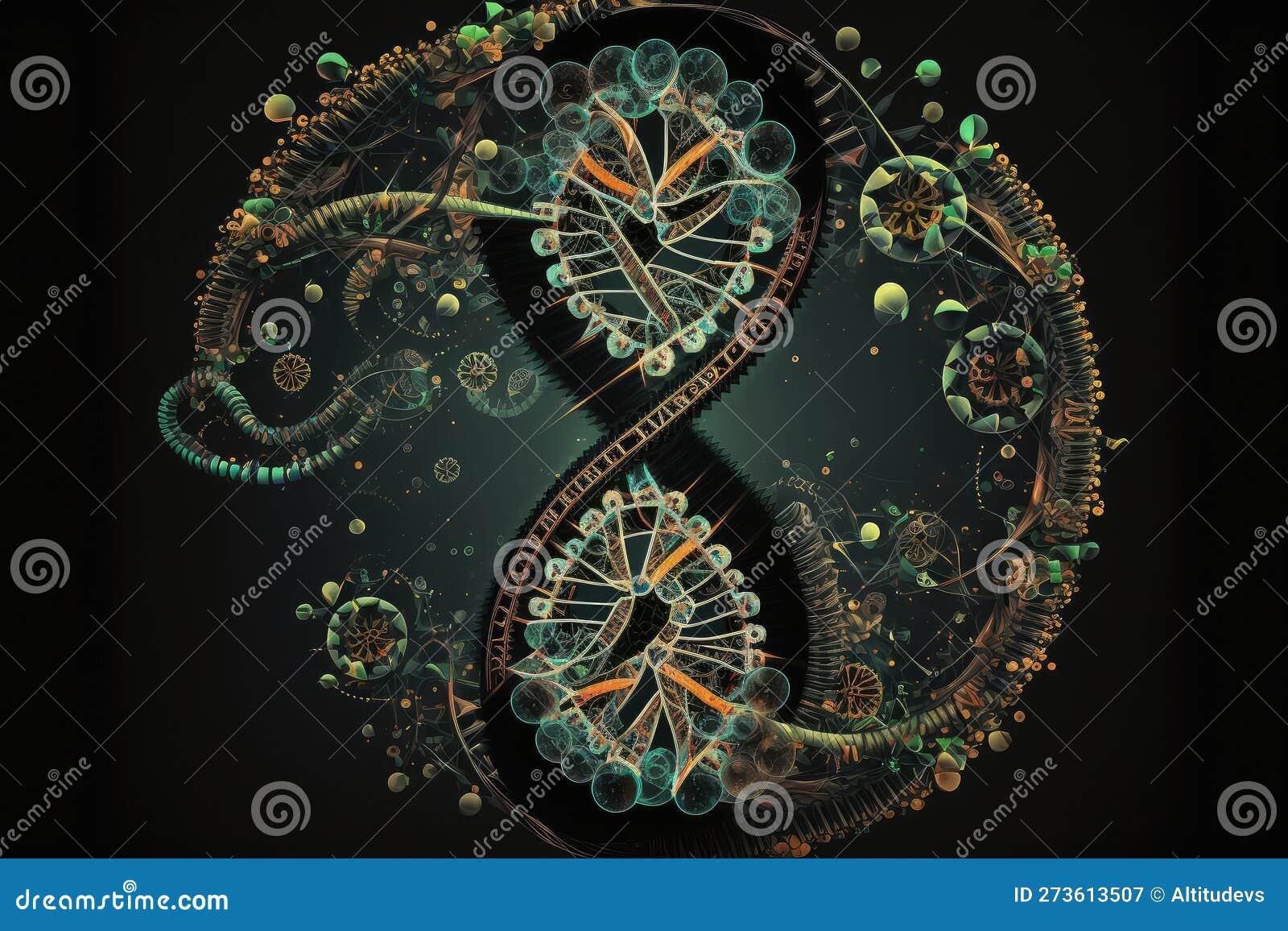 Genetic Programming System, Generating Solutions To Complex Problem Stock Illustration ...