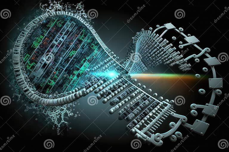 Genetic Programming System that Learns To Create and Modify Its Own Programs Stock Illustration ...