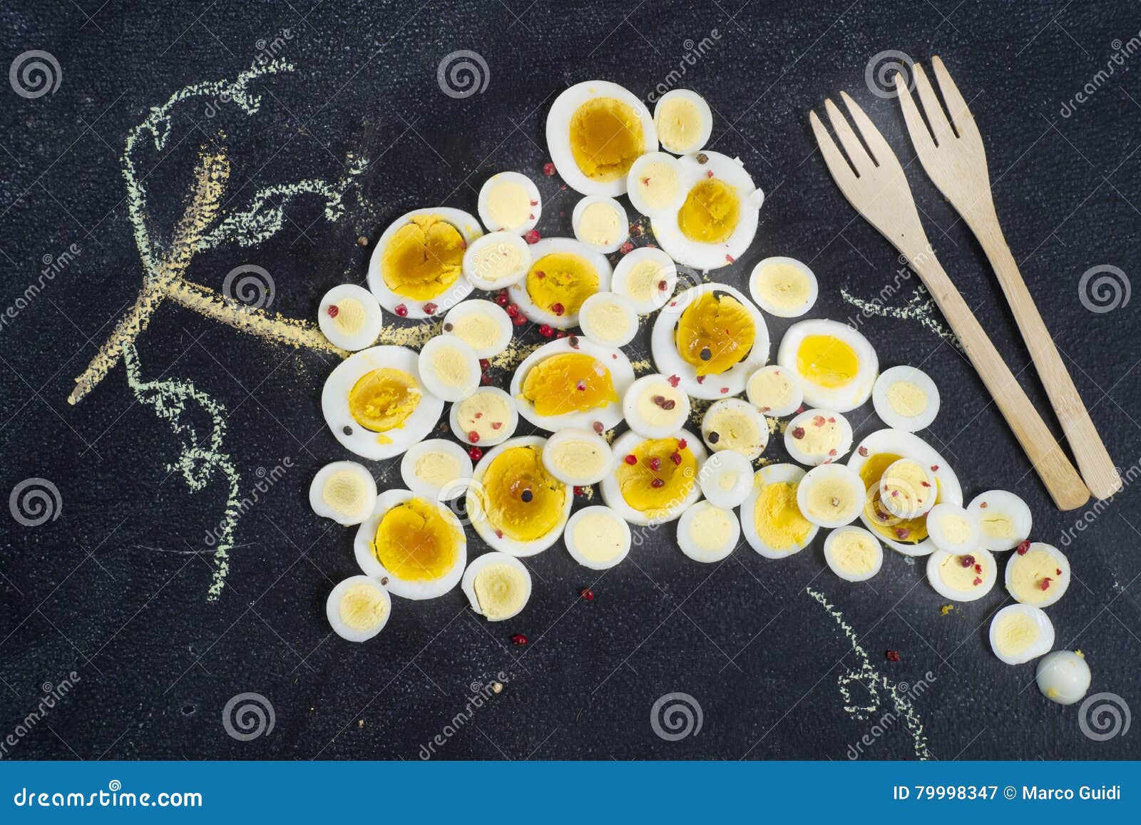 Genetic Transformations Grapes with Egg Stock Image - Image of ...