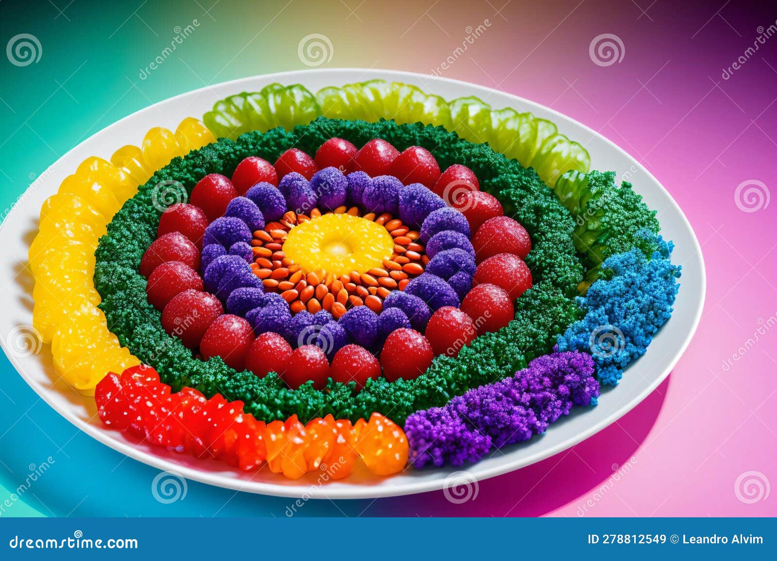 Genetically Modified Cuisine a DNA Helix on Your Plate.AI Generated ...