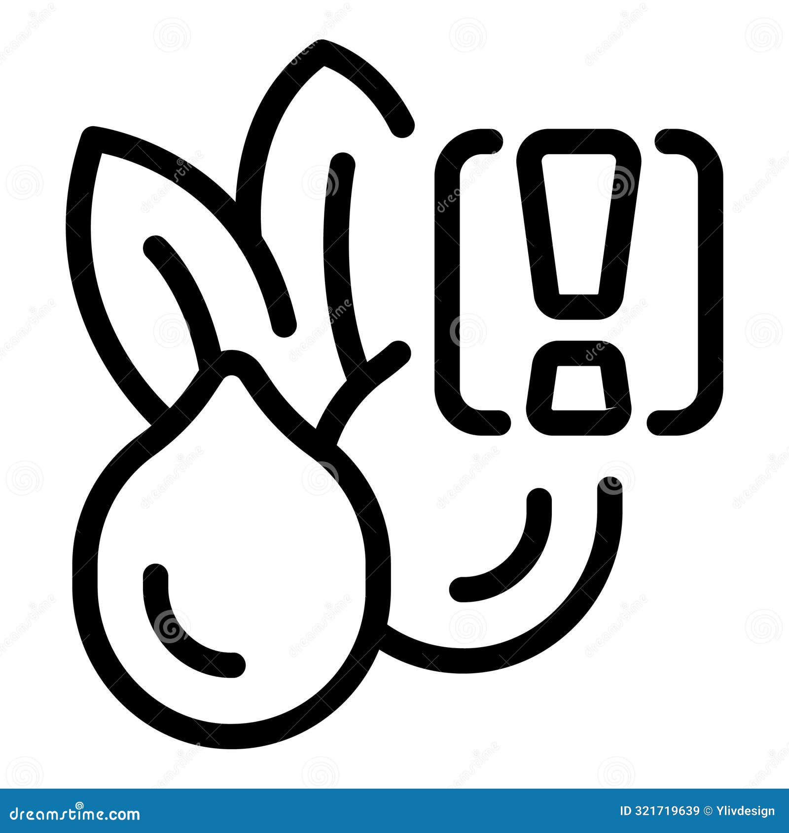 Genetically Modified Food, Onion with Exclamation Point Warning ...