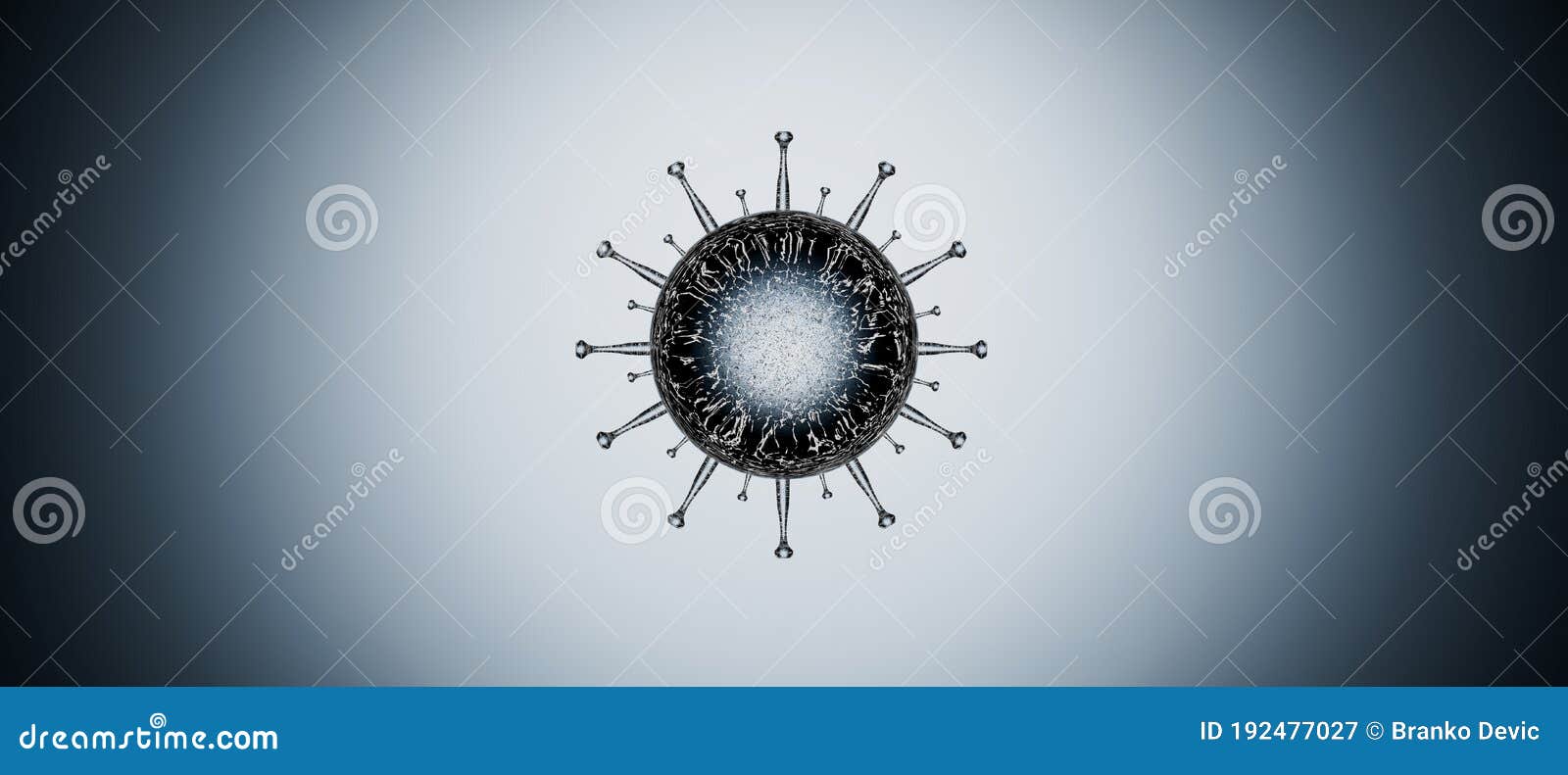 Virology Concept Vector. Microbiological Technology, Biotechnology ...