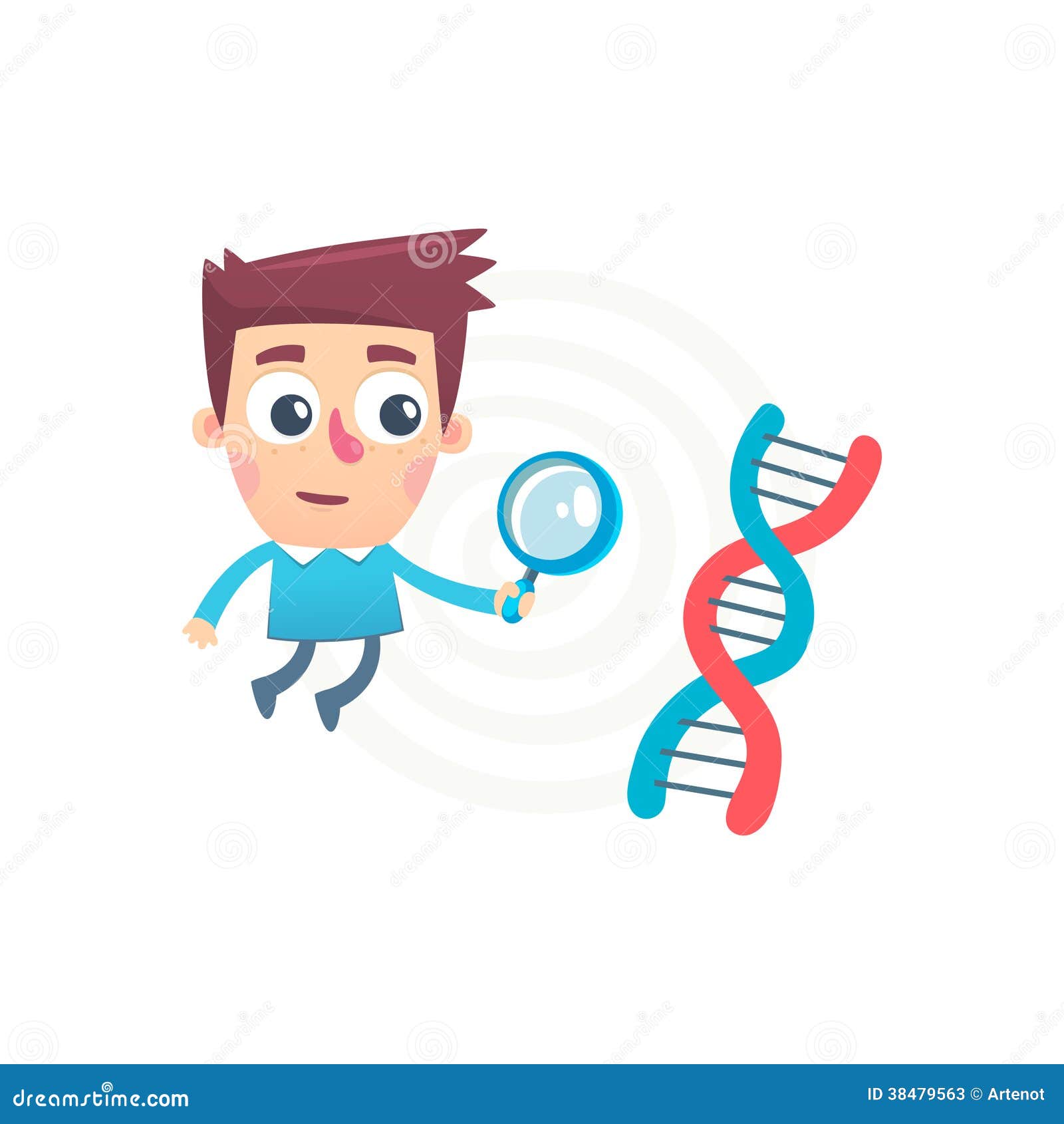 Genetics stock illustration. Illustration of data, innovation - 38479563