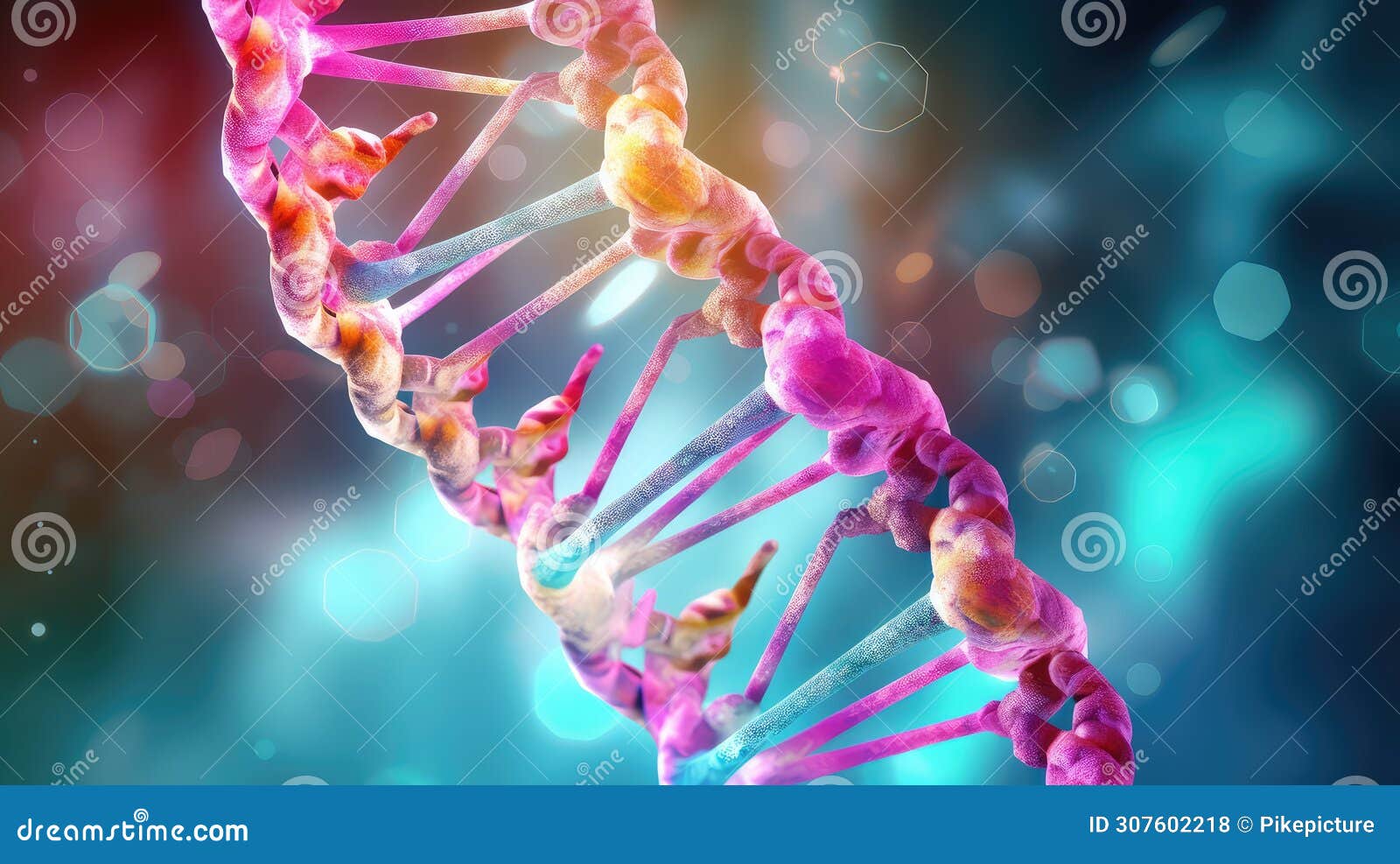 Genetics dna letters stock illustration. Illustration of generated ...
