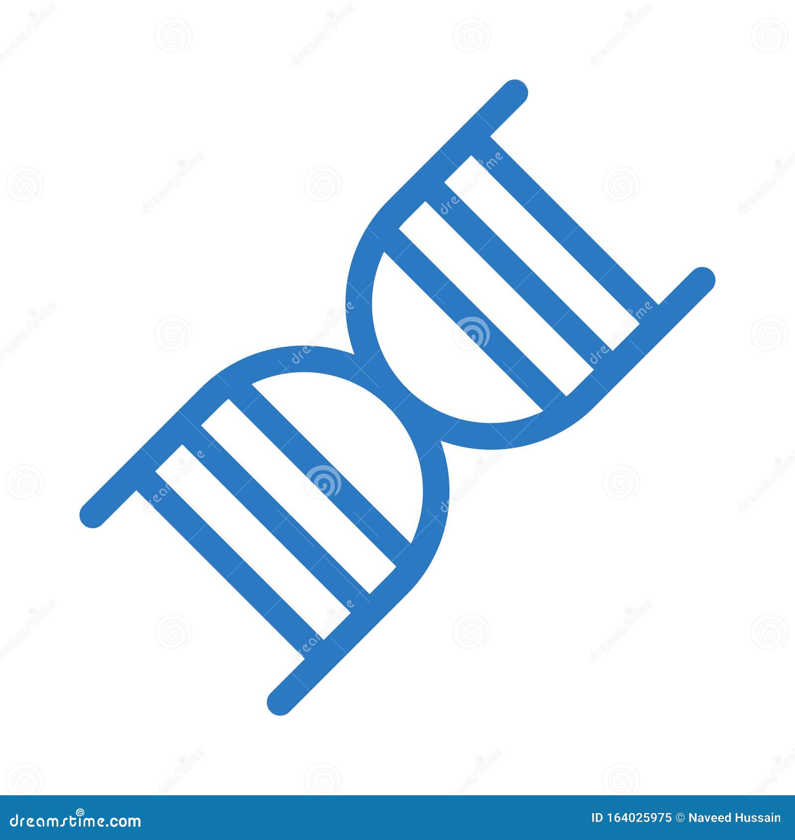 Genetics Vector Glyph Color Icon Stock Vector - Illustration of ...