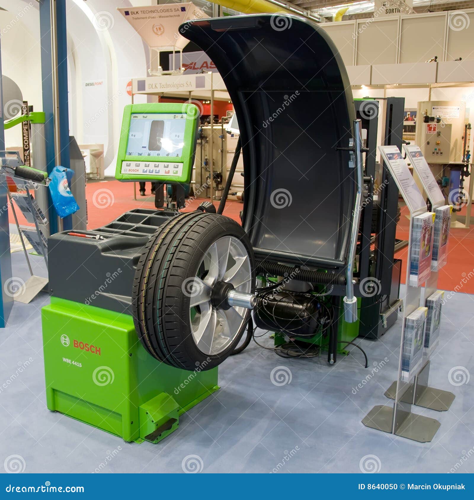 Geneva Motor Show 2009 - Wheel Balancing Machine Editorial Image ...