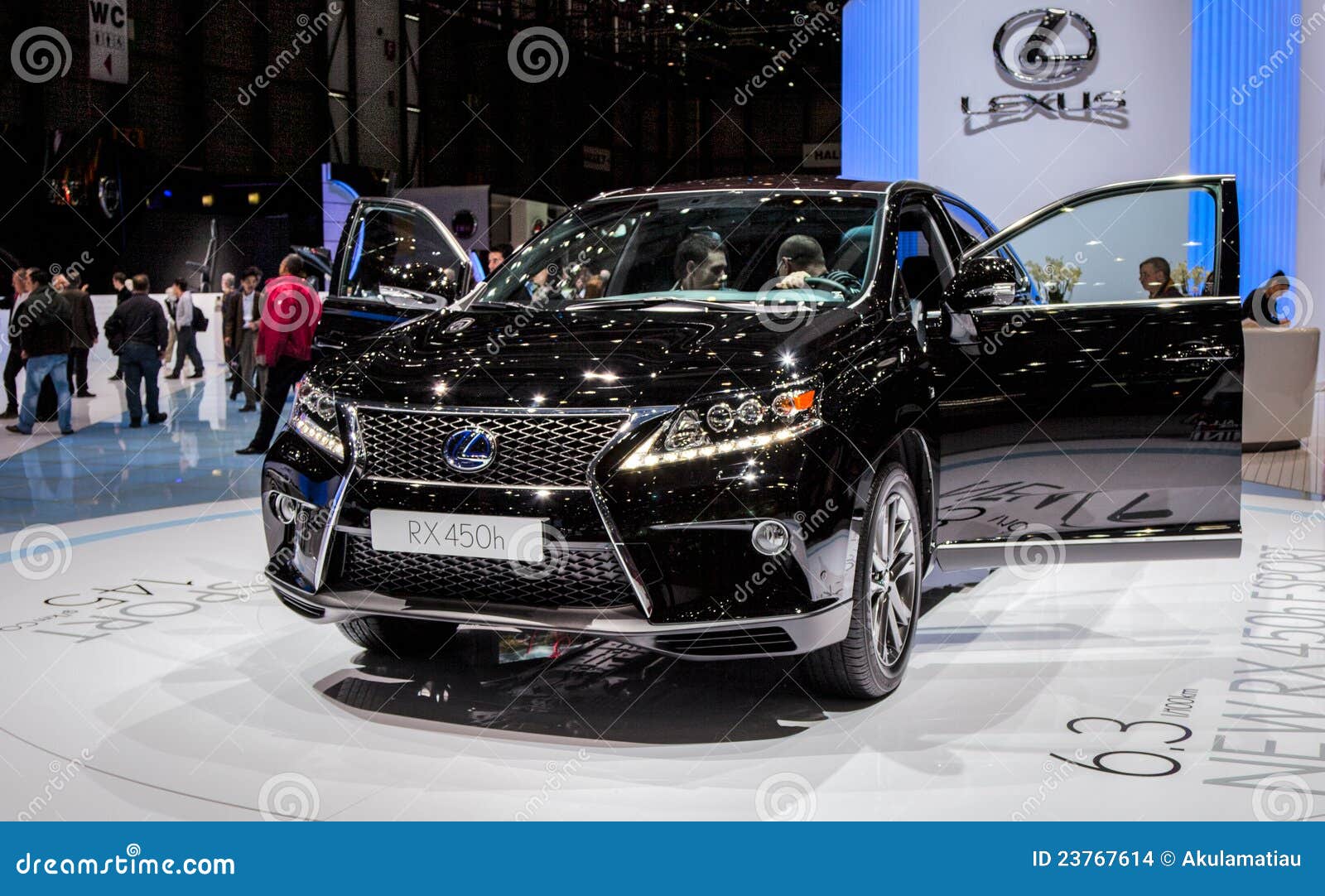 Geneva Motorshow 2012 - Lexus RX 450h Editorial Stock Image - Image of ...